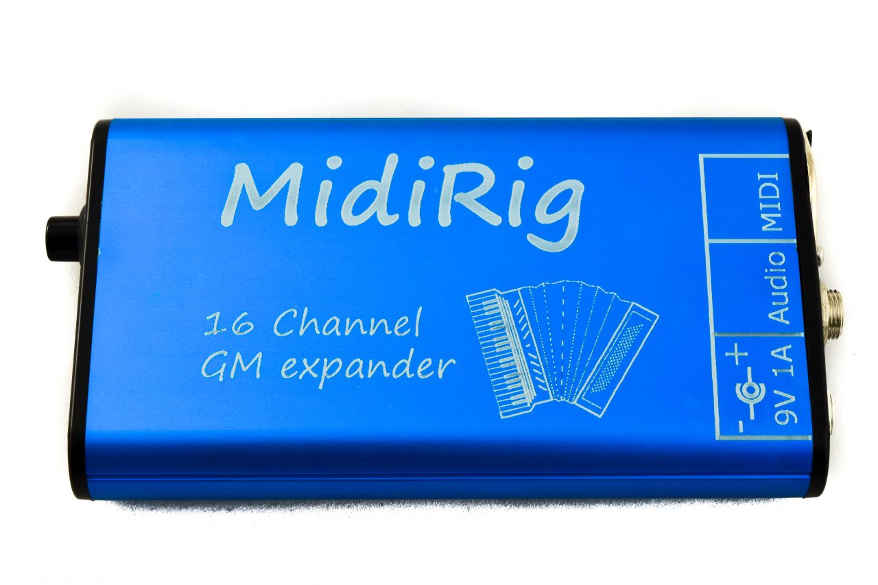 MidiRig GM sound module - MidiRig.com